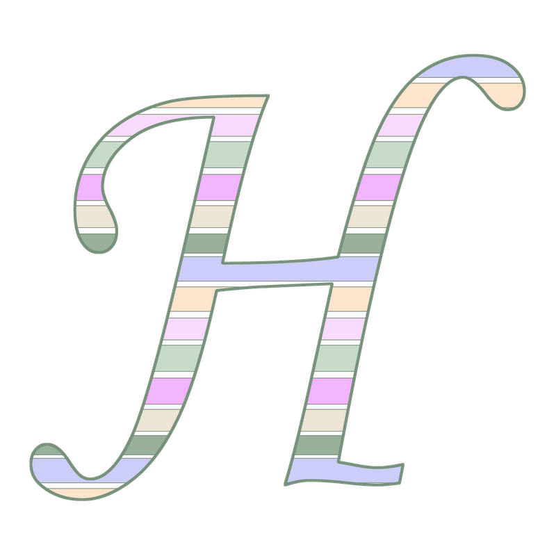 GRANNY ENCHANTED'S BLOG: "Pastel Stripes" PNG Free Capital Scrapbook ...