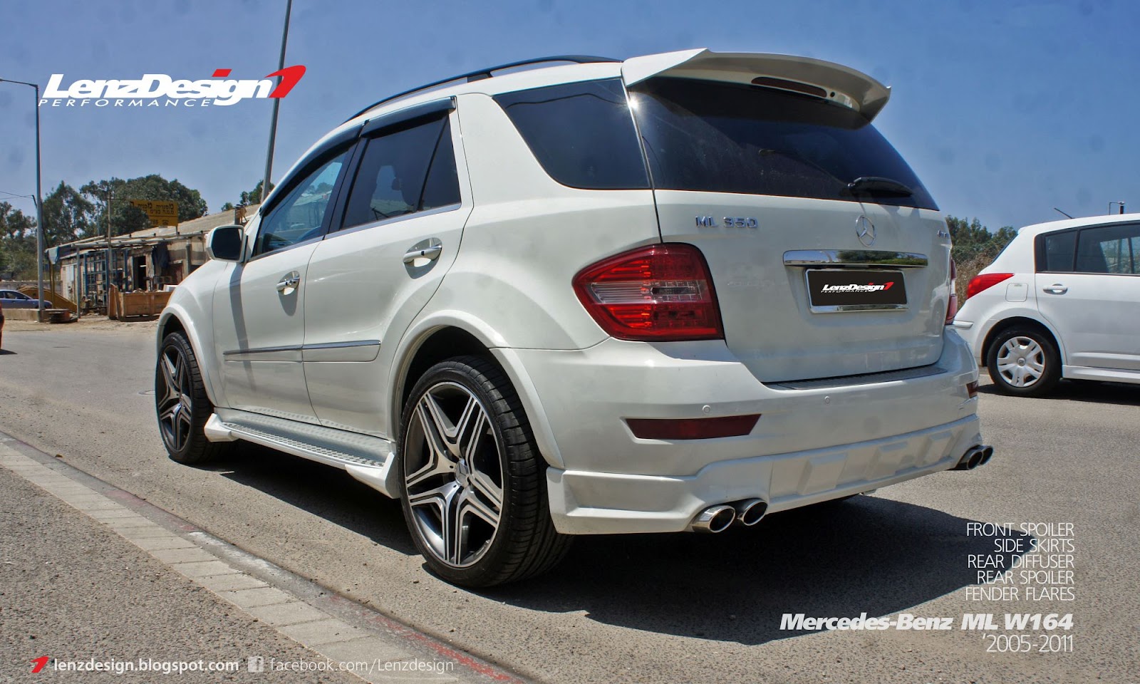 Mercedes-Benz ML W164 Lenzdesign Bodykit & Spoilers