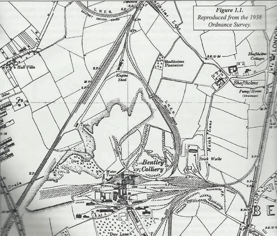 Bentley Village, A History: Bentley Colliery Part 1 - 85 Years of ...