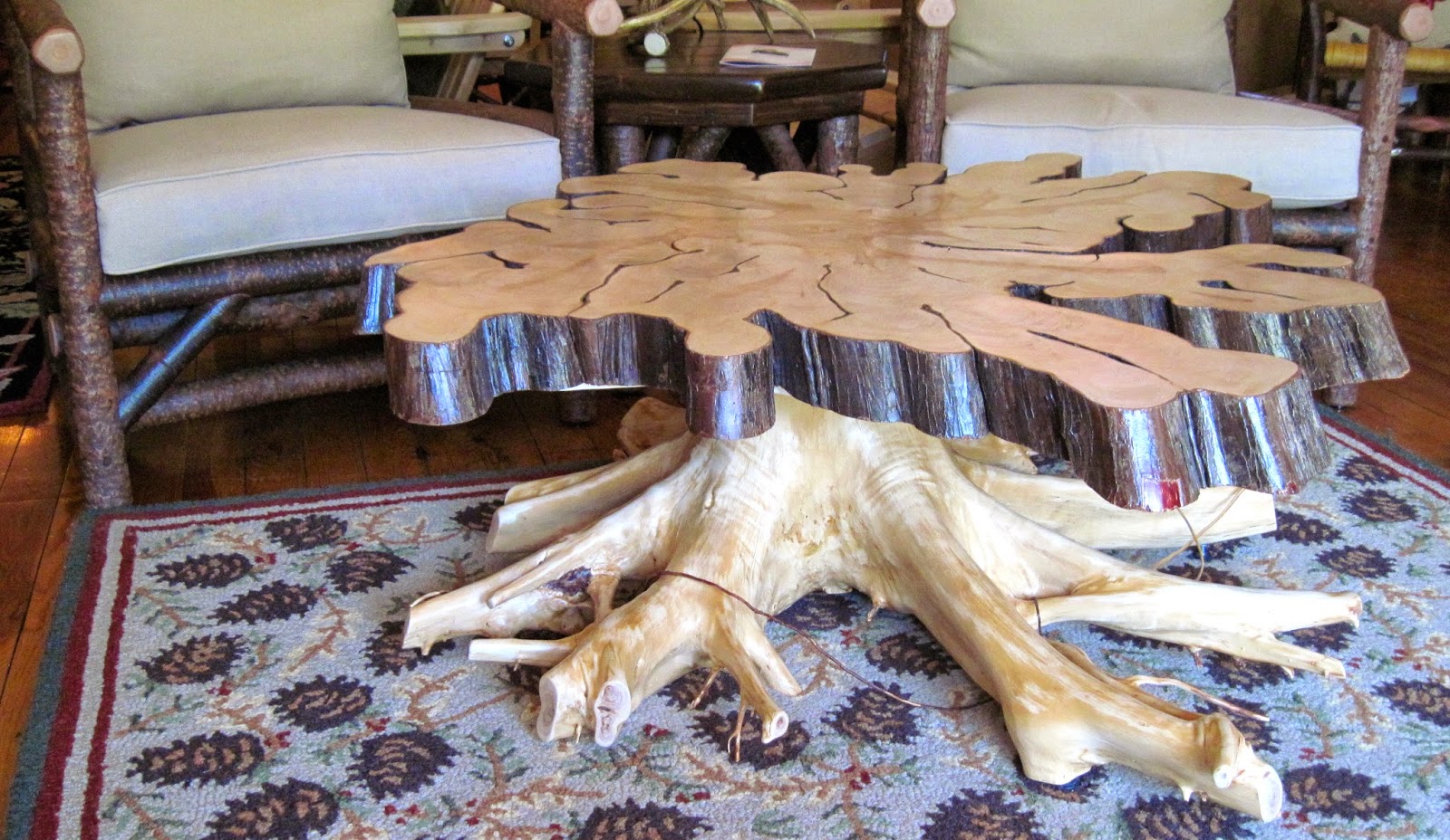 Go Rustic!: Custom Rustic Coffee Table.
