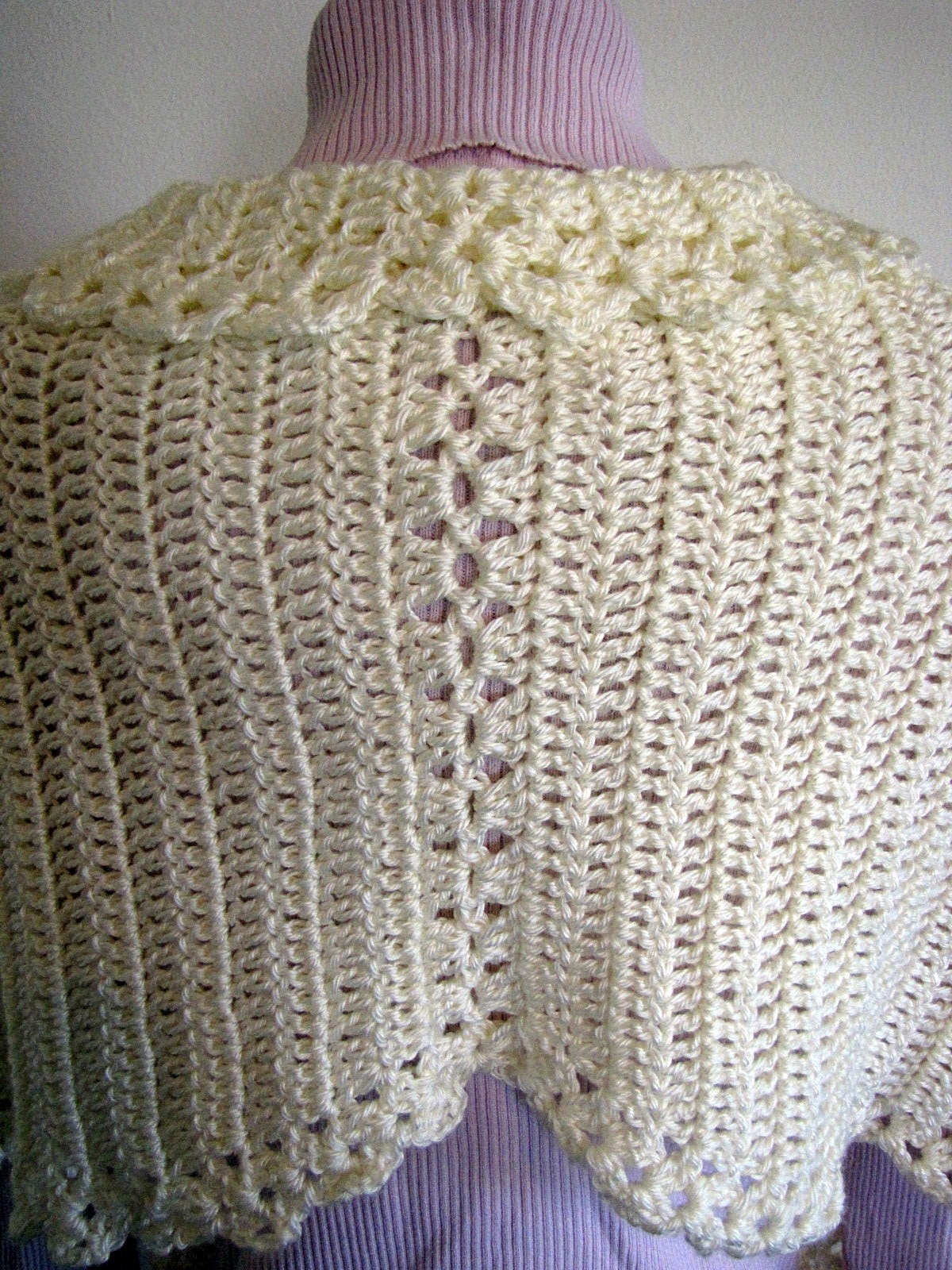 BellaCrochet: Happily Ever After Doily and Angel Wings Prayer Shawl Now ...