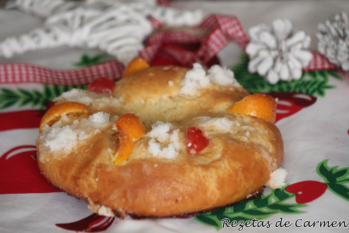 Mini roscones de reyes