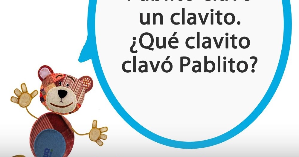 La clase de segundo: Coco Curioso: trabalenguas