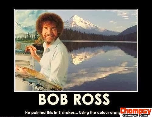 The Art Blog Of Michael Orwick: The joy of Bob Ross