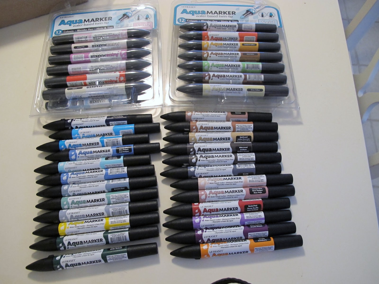 Going Buggy: Win 44 Aquamarker Pens