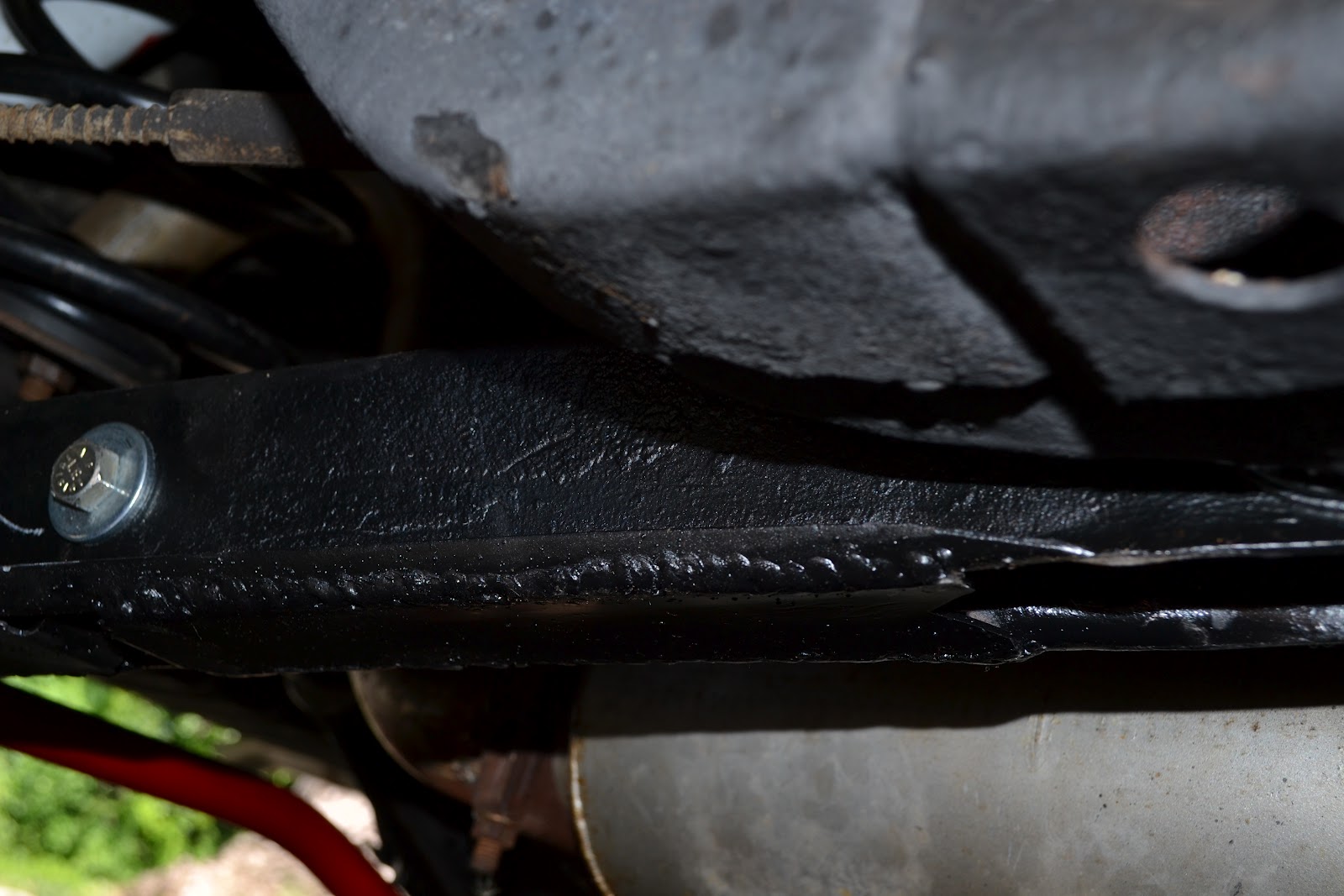 Steve's 1966 GTO Restoration: Rear Suspension Upgrade