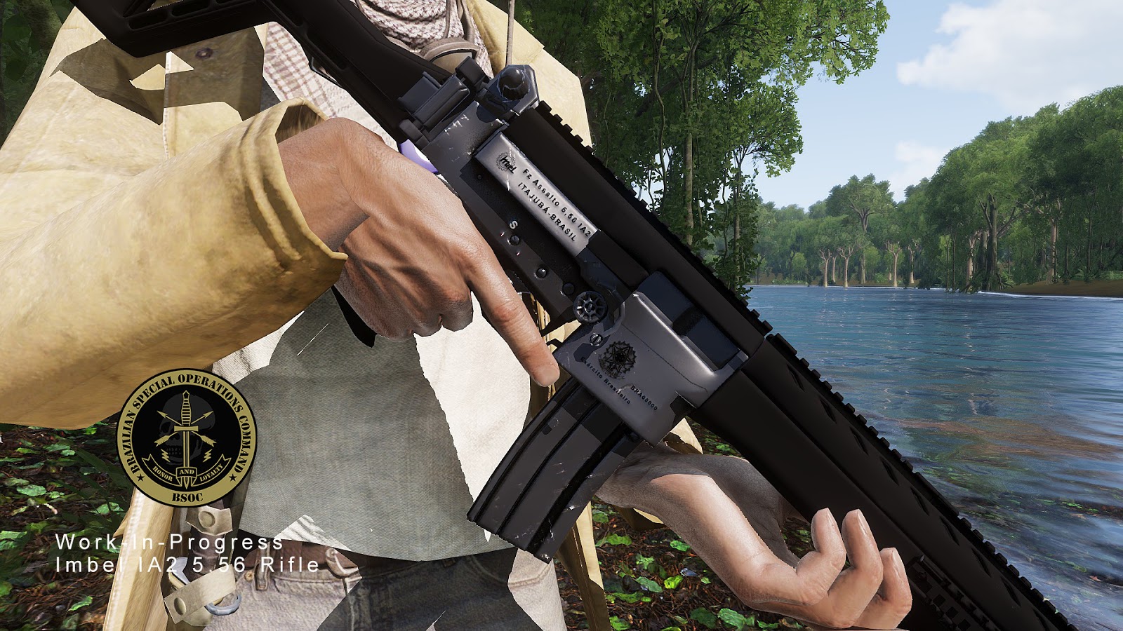 Arma 3 用 Imbel IA2 Rifle アドオン | 弱者の日記^^ - Arma 3 MODとアドオン紹介