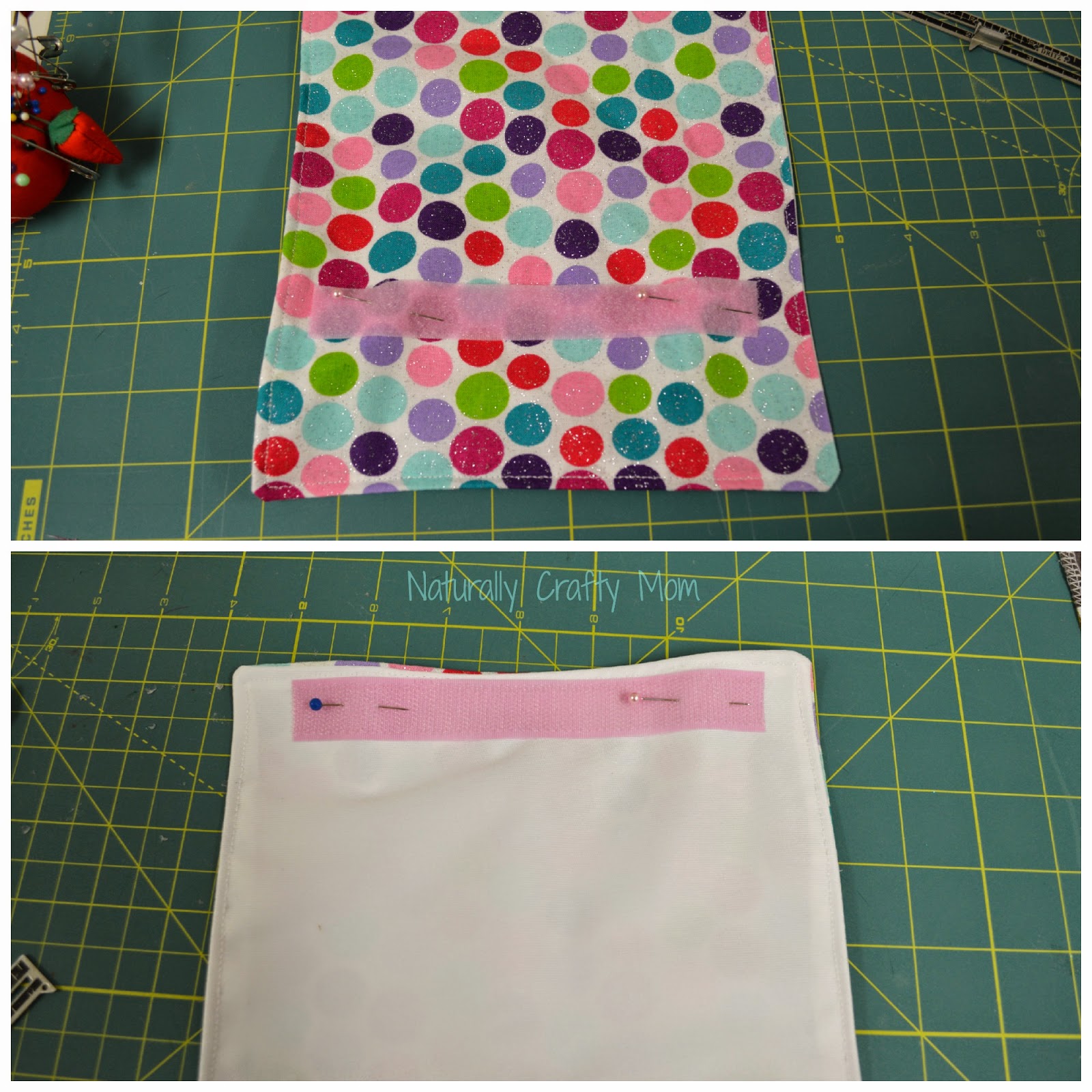 Reusable Snack Bag Tutorial |Naturally Crafty Mom