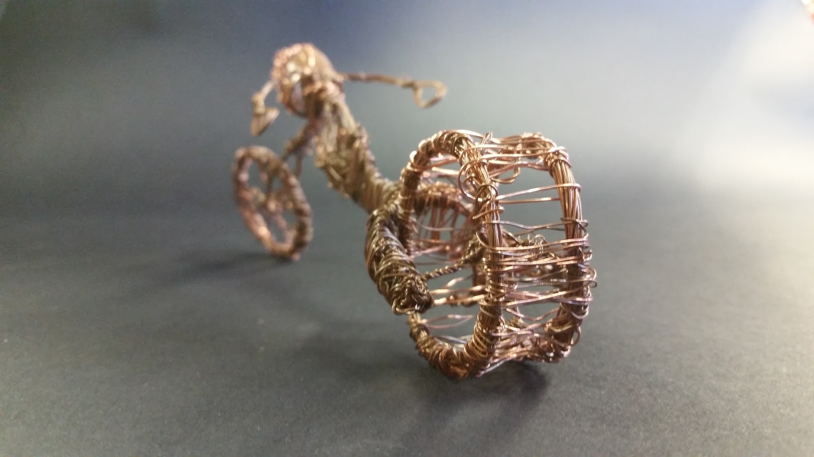 Deivi Suazo Engineering Blog: Model Copper Wire Motorcycle