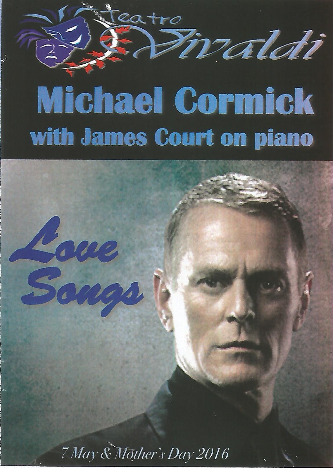 Canberra Critics Circle: LOVE SONGS - MICHAEL CORMICK