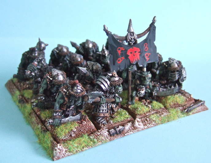 Ye Olde Skool Warhammer...: Orc Red Skull Tribe...