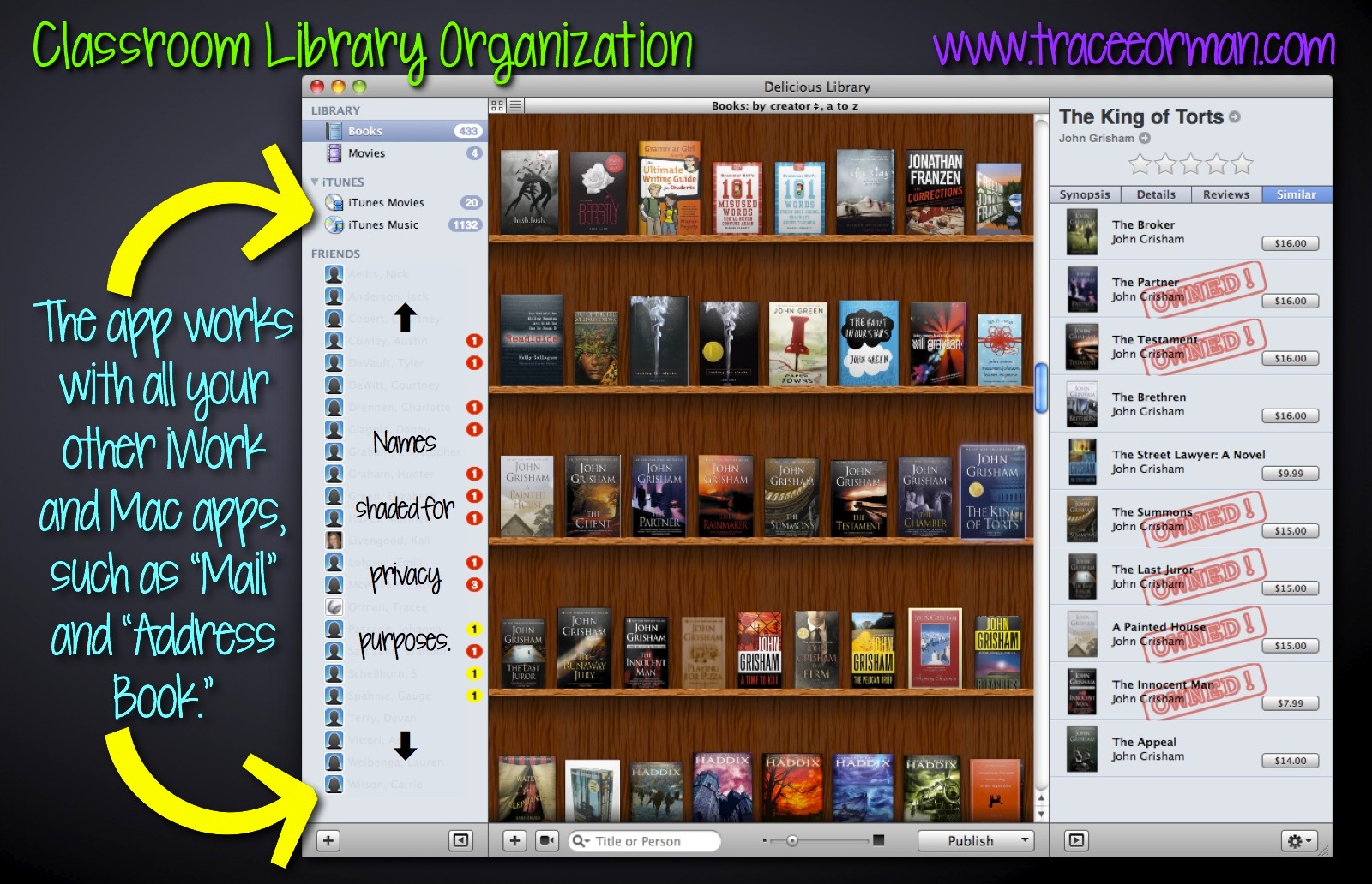 Mrs. Orman's Classroom: Organizing Your Classroom Library: A Delicious ...