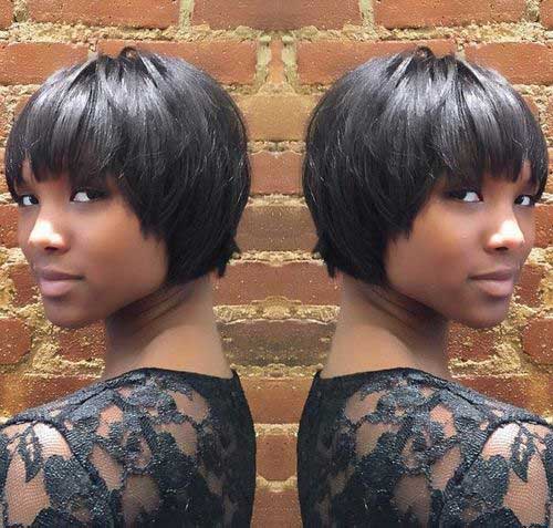Six Attractive Short Cropped Hair Pictures