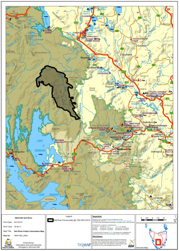 South-West bushfire community update - New Norfolk News