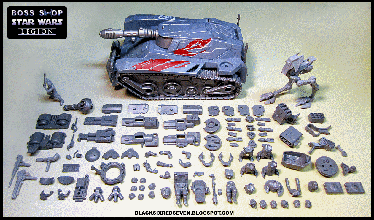 BLACK SIX RED SEVEN: BOSS SHOP: LEGION - REBEL BD-A7 HEAVY TANK PROJECT ...