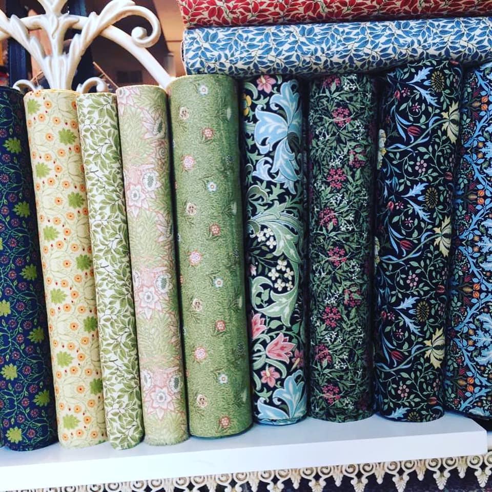 La Tertulia del Patch: Nuevas telas de William Morris!!