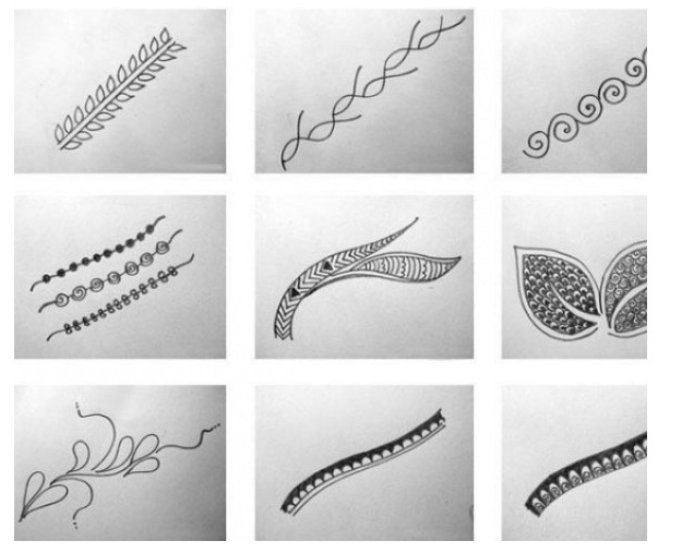 How to apply henna designs Mehndi - Step by Step Tutorial - Henna tattoos