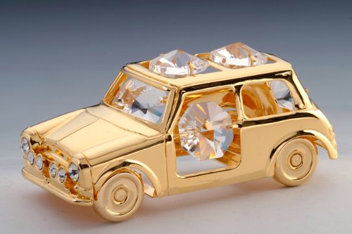 Rows of Gold-Plated Car
