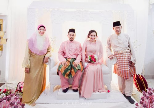 Sharing Is Caring: Perkahwinan Intan Azura Dan Wan Rashdan (Gambar)