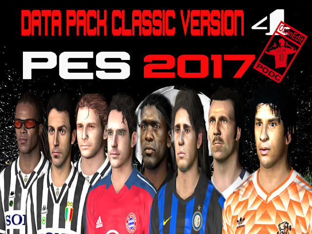 pes-modif: PES 2017 Classic Data Pack Ver4 By Ozanedit