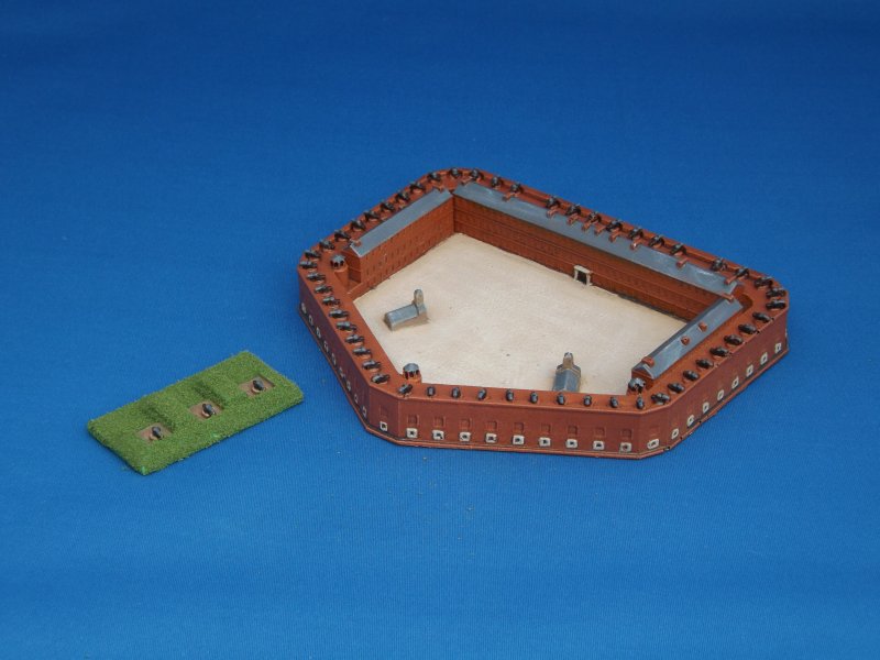 Wargame News and Terrain: Brigade Models: New Small Scale Scenery Fort ...