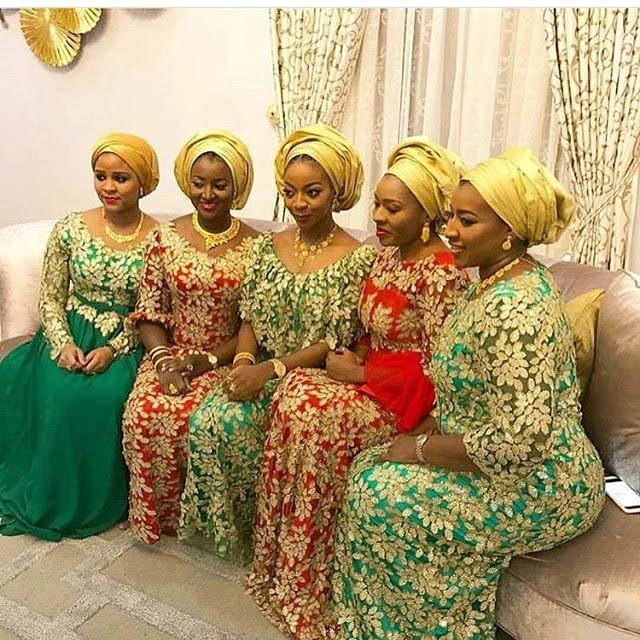 Squad goal: Stunning photos of the Indimi women at Mustapha and Fatima ...