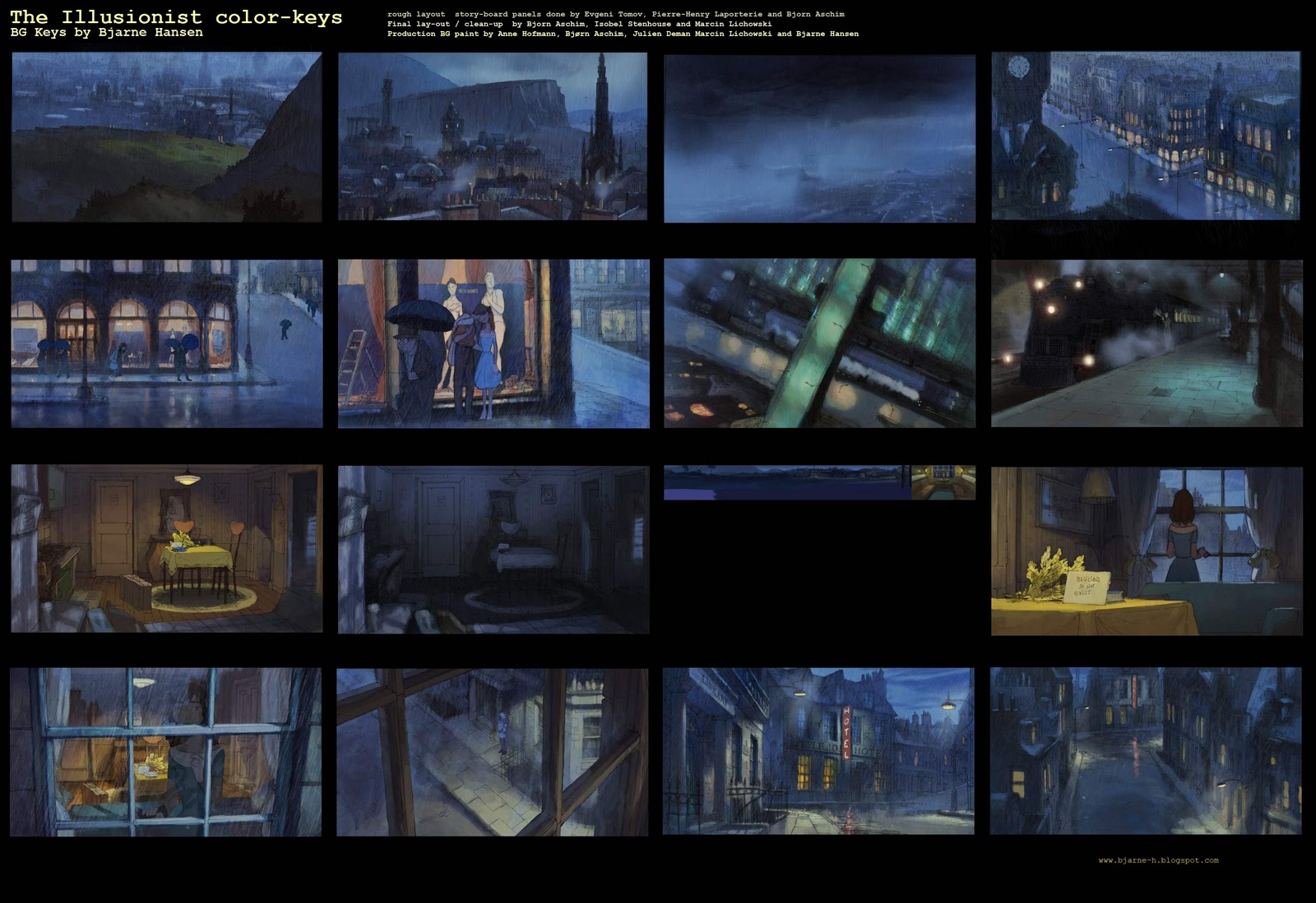bjarne-h: The Illusionist color script - BG keys End SQ