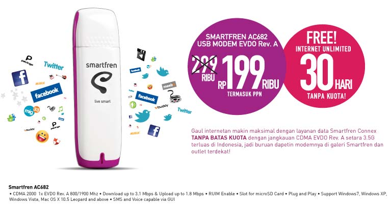 Produk Smartfren Terbaru & TercepatDwiki Drake