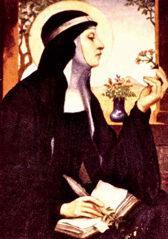 island life- in a monastery: MEDIEVAL HEALER of the RHINE