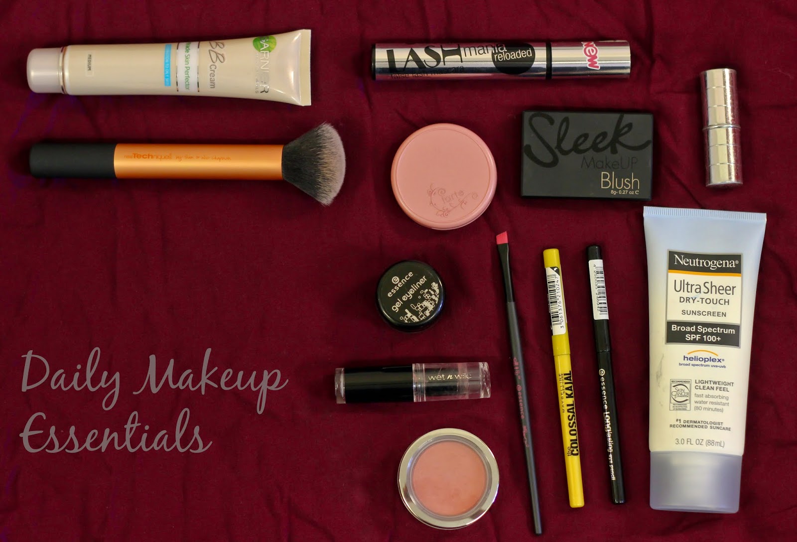 The Makeup Pouch: Daily Makeup Essentials.