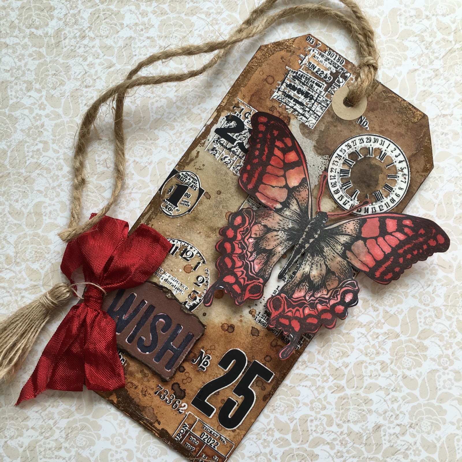 SewPaperPaint: Tim Holtz November 12 Tags of 2016