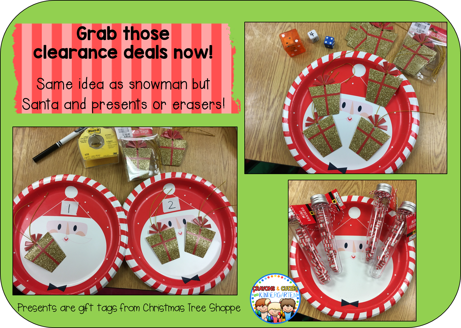 Crayons & Cuties In Kindergarten: Winter Math Centers