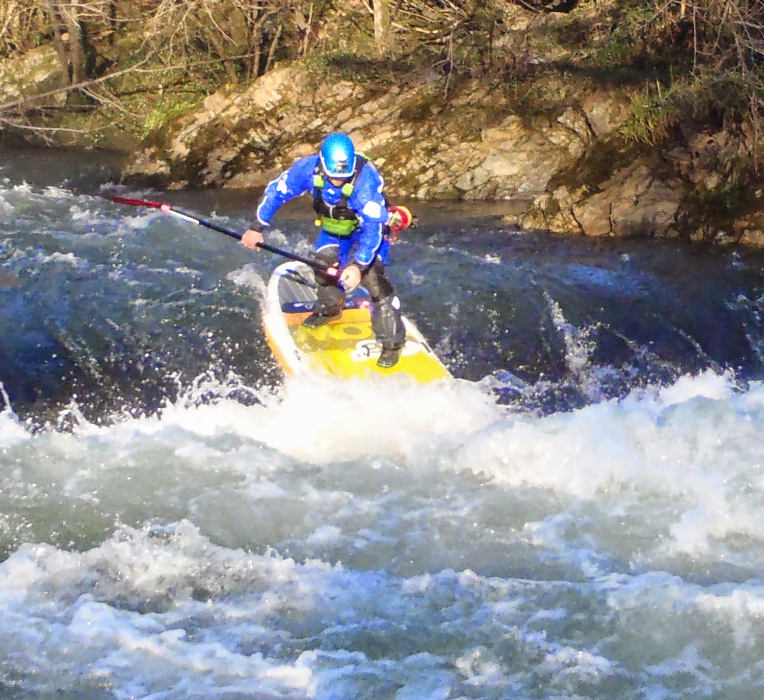 CHANNEL YOUR ADVENTURE: White Water Paddle-boarding on the River Barle.