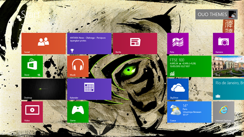 Nvidia Theme For Windows 7 And 8 | Ouo Themes