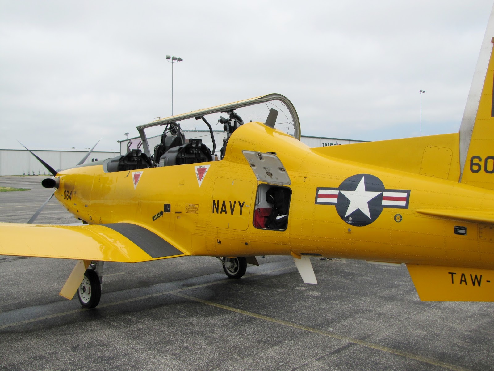 The Aero Experience: U.S. Navy T-6B Texan II "Yellow Peril" Departs St ...