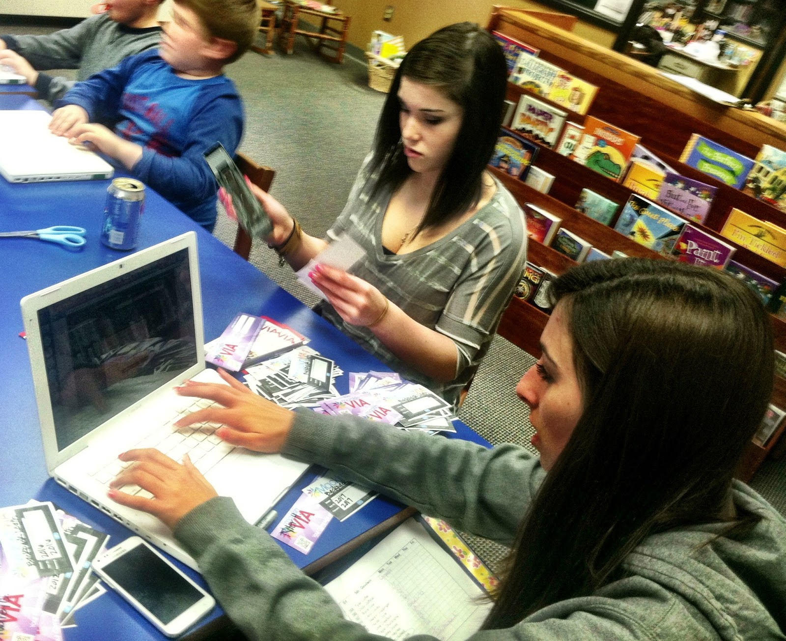 The Library Voice: Getting Our MackinVIA Backpacks Ready To Fill Up On ...