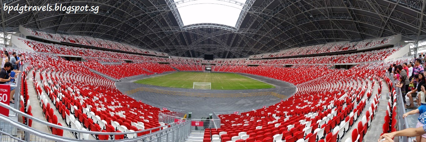 ~ Sneak Peek of the National Stadium @ Singapore Sports Hub ...