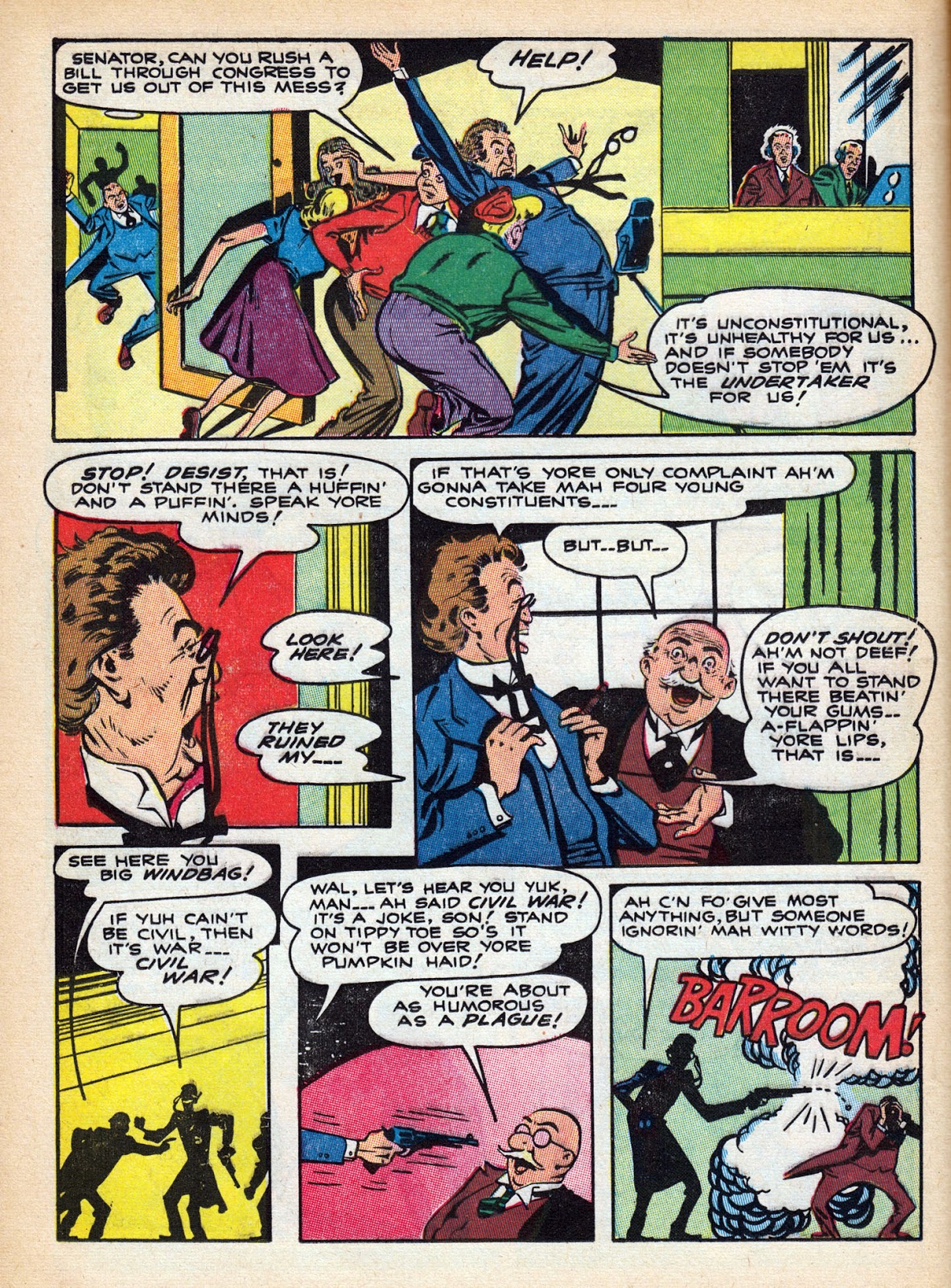 Four-Color Shadows: Patches, Tubby, and Senator Claghorn-Maurice del ...