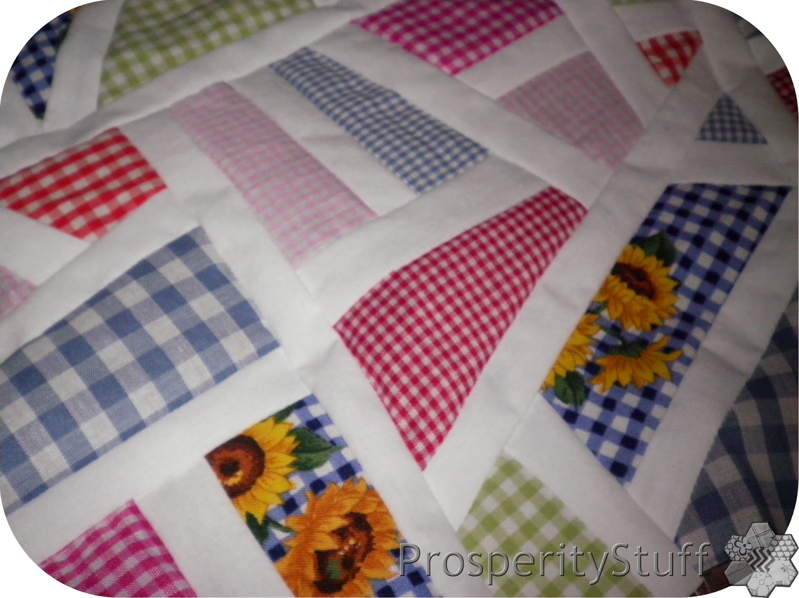 ProsperityStuff Quilts: Gingham Mosaic