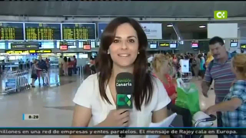 Bellas Presentadoras Canarias: MIRIAM... REPORTERA TV CANARIA