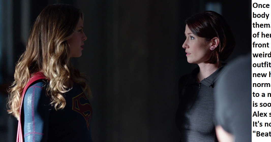 Switching Captions: Supergirl: Kara & Alex Switch Bodies: 3 & 4