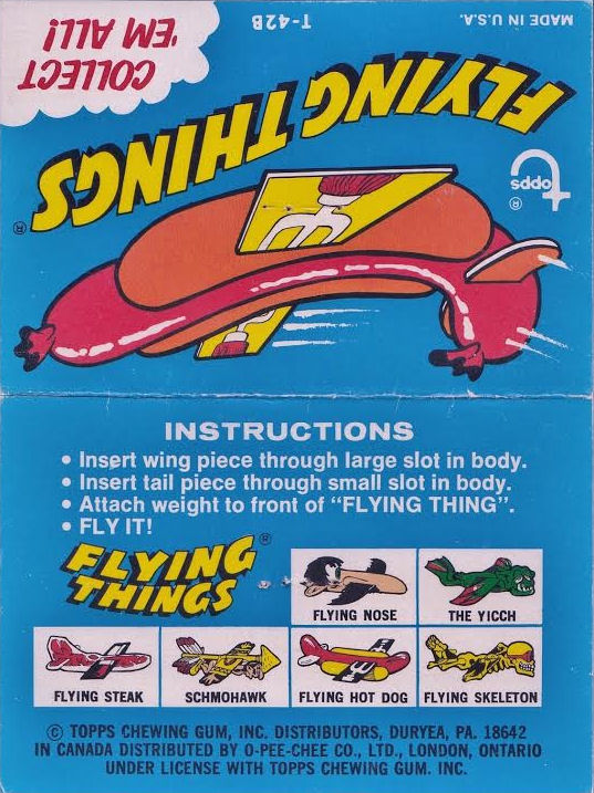 The Topps Archives: Where The Flying Things Are