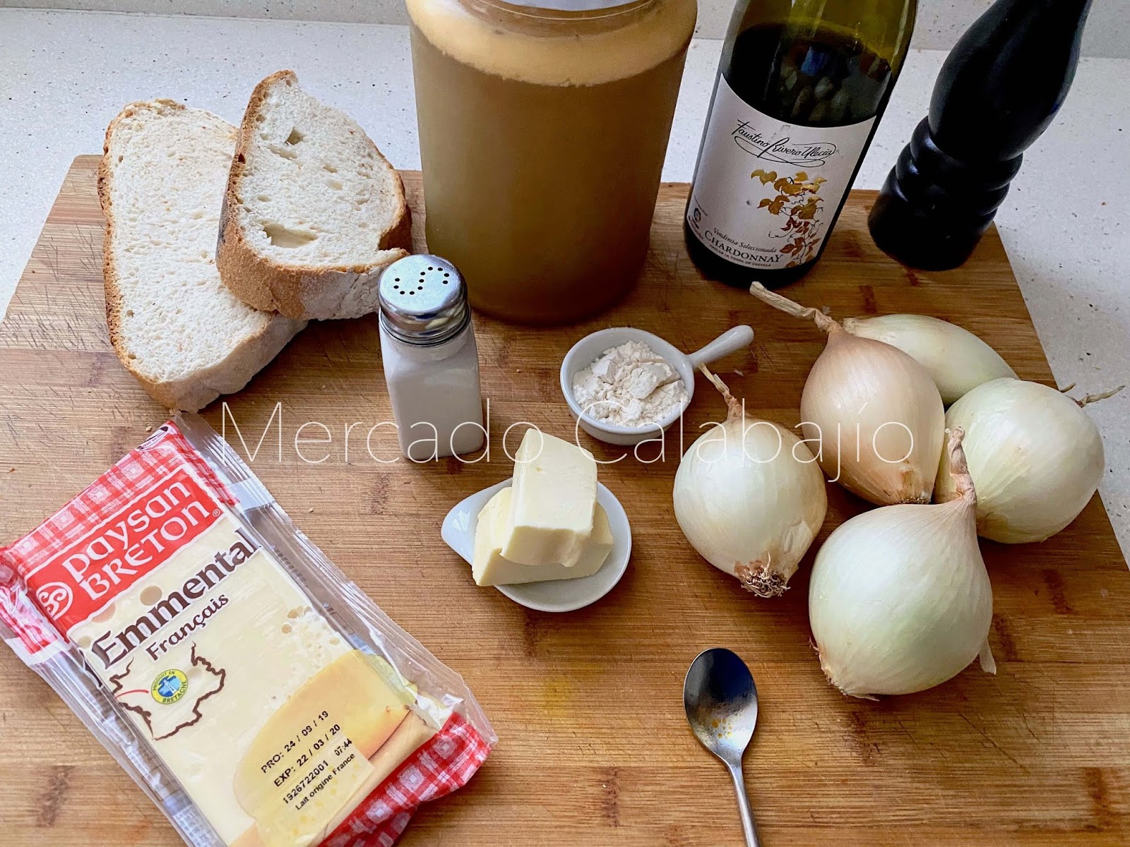Sopa de cebolla francesa (versión definitiva) | Mercado Calabajío