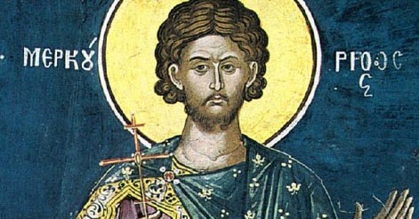 ORTHODOX CHRISTIANITY THEN AND NOW: Holy Great Martyr Mercurius of ...