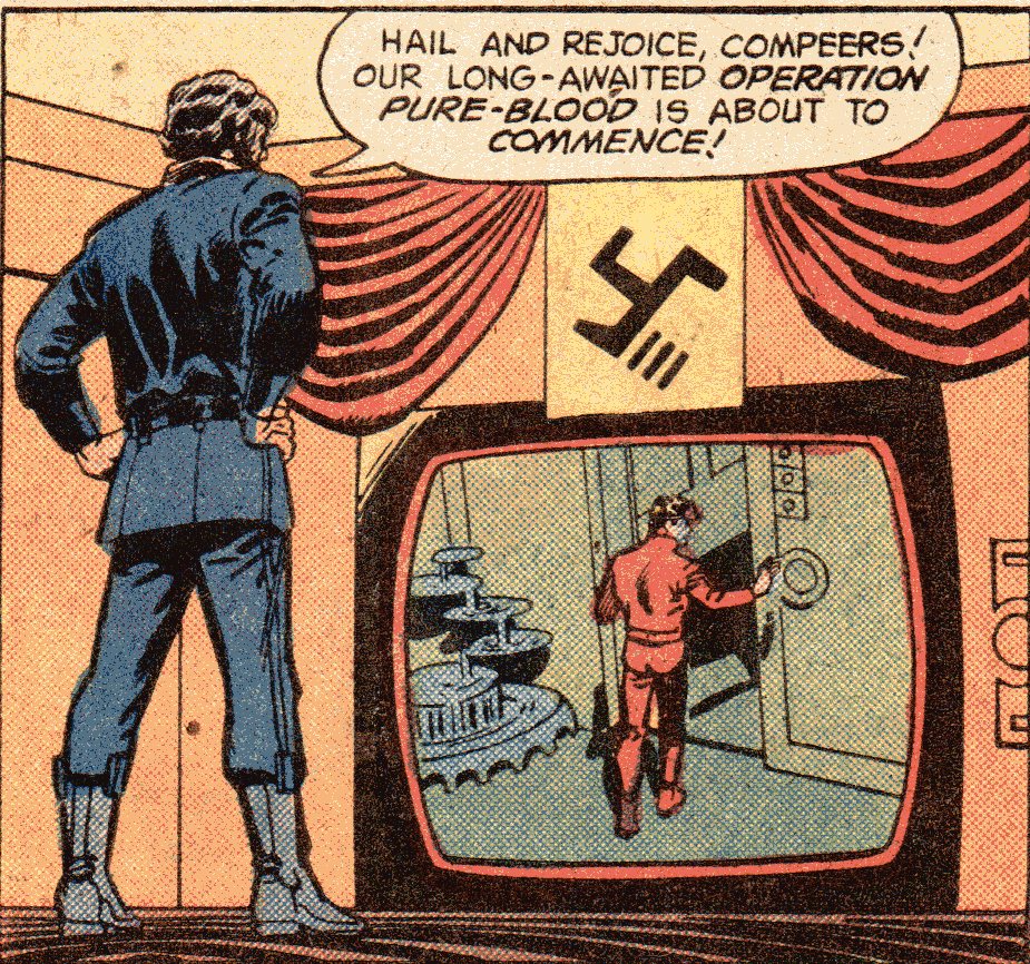 Slay, Monstrobot of the Deep!!: Superman 2020--Space Nazis!!