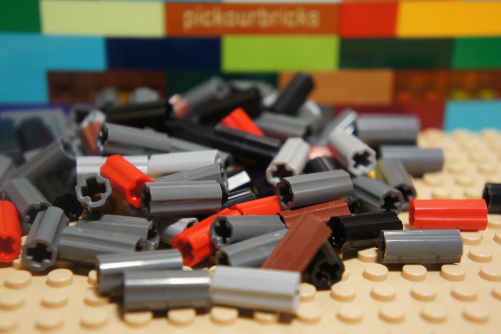 LEGO 59443 Technic Axle CONNECTOR EXTENSION 2m (Smooth w/ 'x' Hole ...