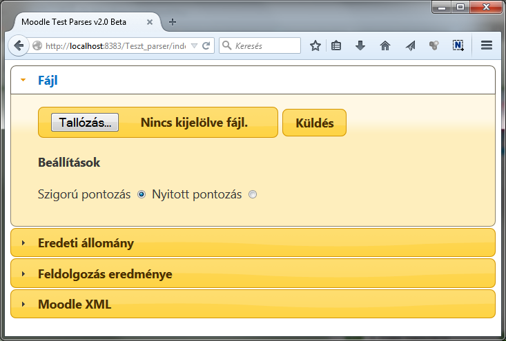 Moodle Question Parser