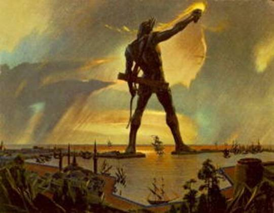 HISTÓRIA EM FOCO.: As sete maravilhas do mundo antigo: O colossso de Rodes