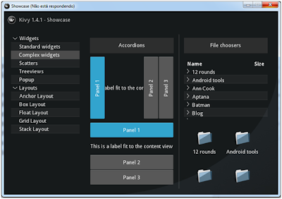 Descompilado: Kivy: Funcionamento dos widgets