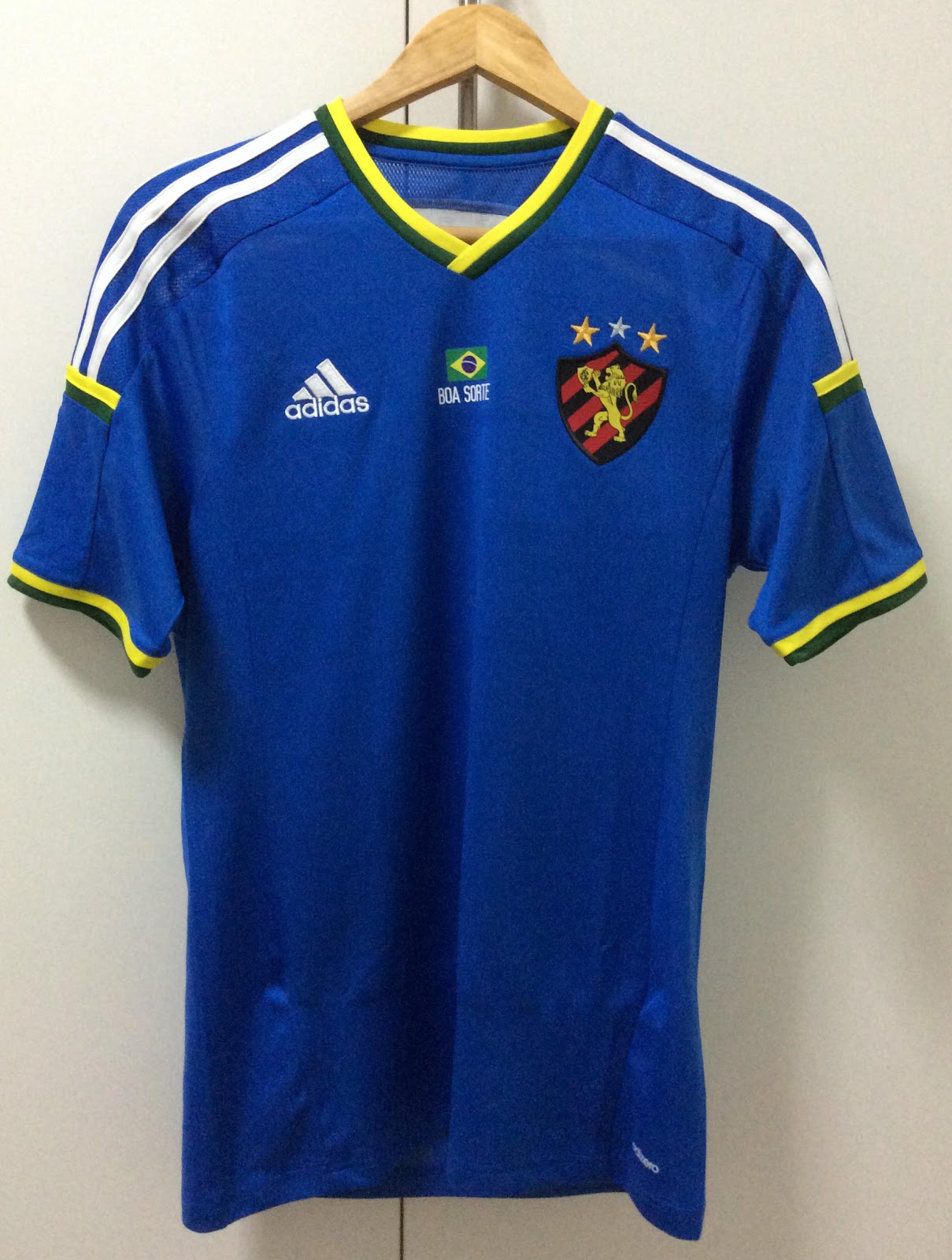 New Adidas Sport Recife 2014 Home and Away Kits + Blue Brazil Inspired ...